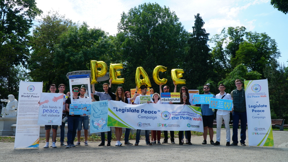 Peace is Written in our Genes: Peace Walk held in Cluj-Napoca, Romania ...